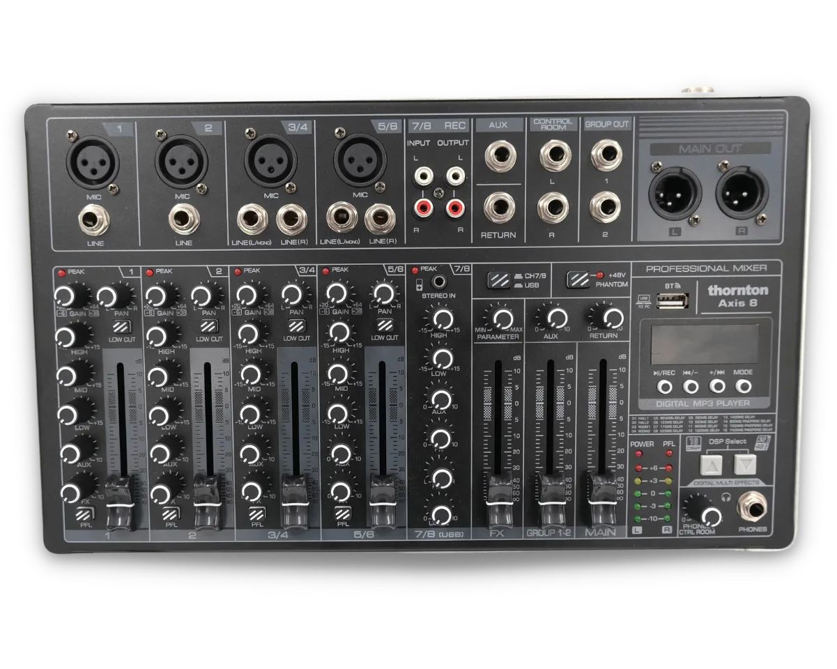 Thornton Axis 8 mixer - Thornton Audio Equipment