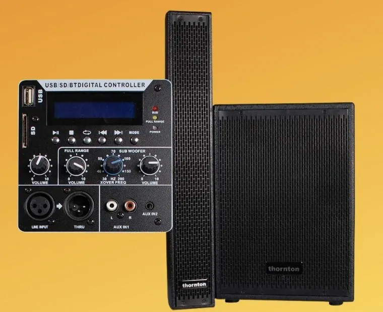 Thornton WA363AD-BT active speakers - Thornton Audio Equipment