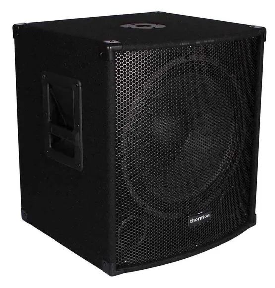 Thornton EN1550 active subwoofer (discontinued) - Thornton Audio Equipment