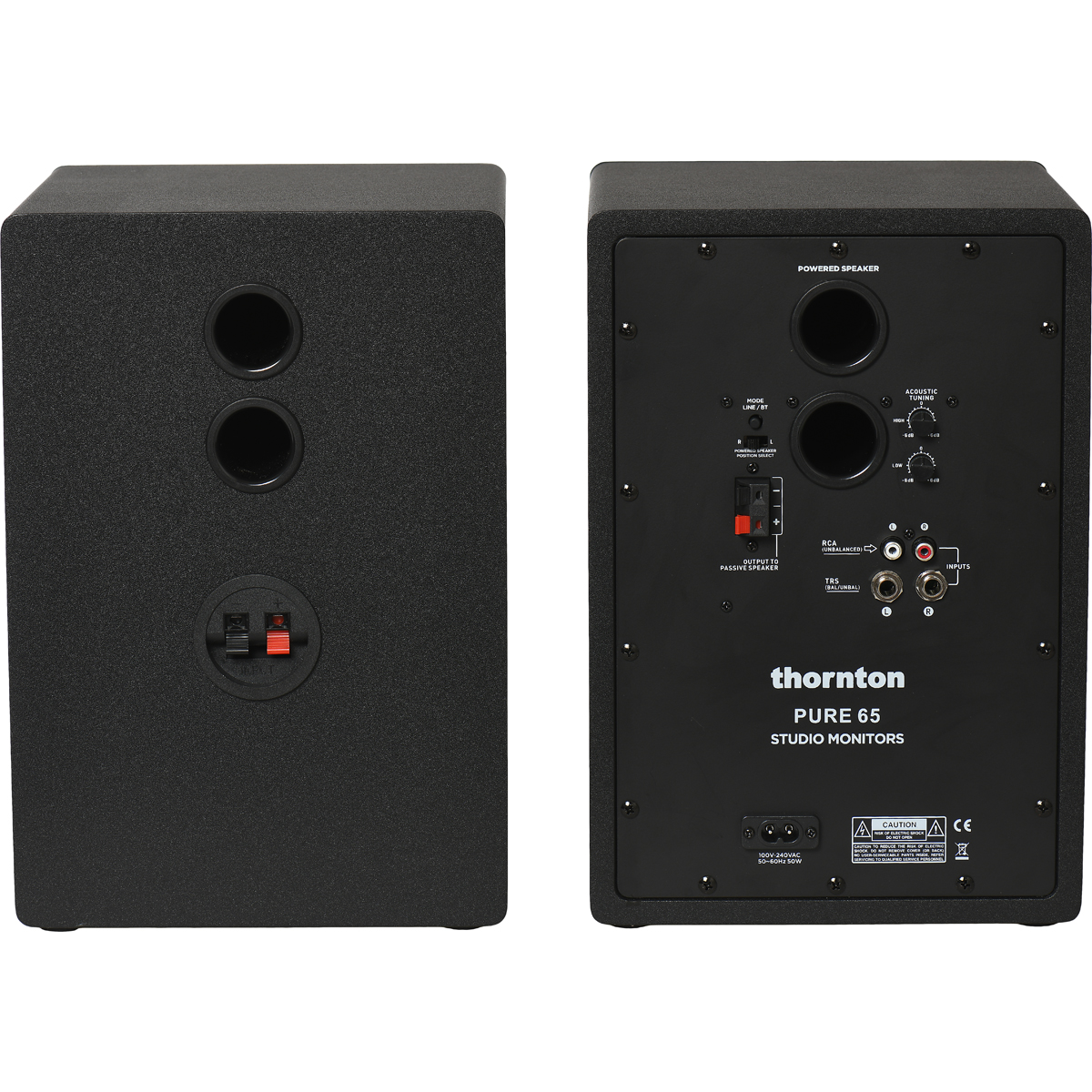 Thornton Pure 65 active studio monitors (pair) - Thornton Audio Equipment